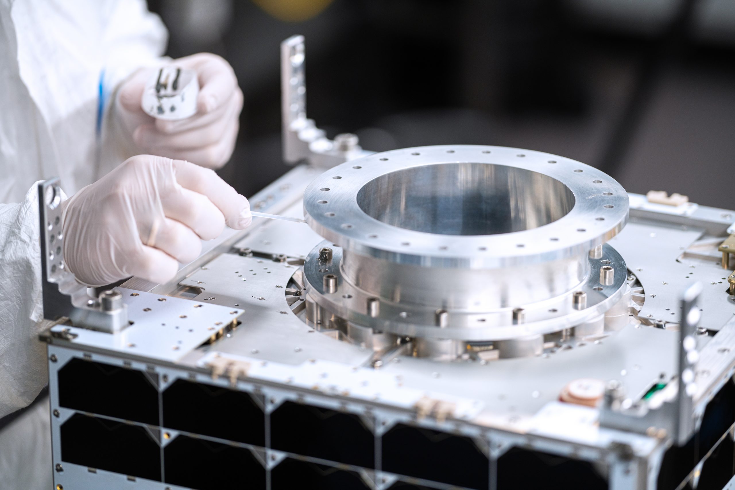 First NanoAvionics modular microsatellite “MP42” and two other ...