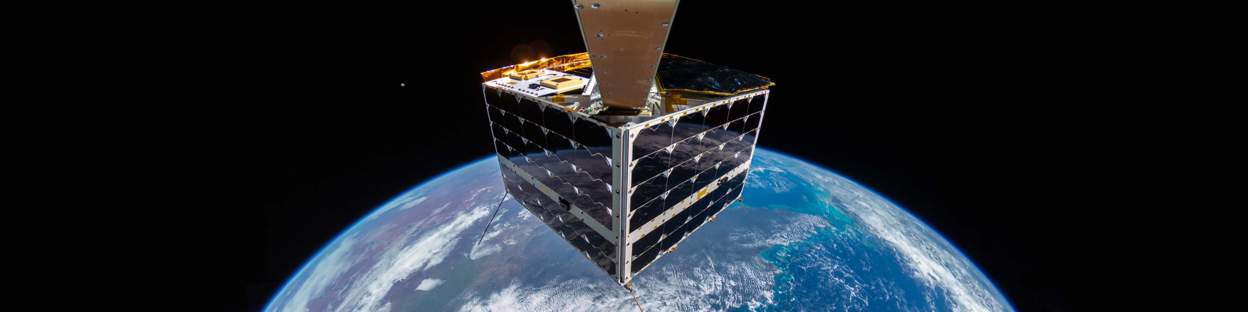 How did we capture the MP42 small satellite selfie in space? - NanoAvionics